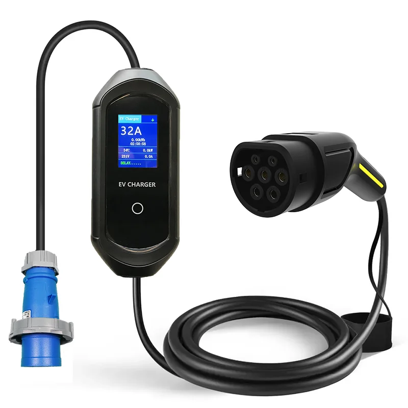 China Oem Level 2 Electric Vehicle Ev Car Auto 32a Type 2 Electric ...