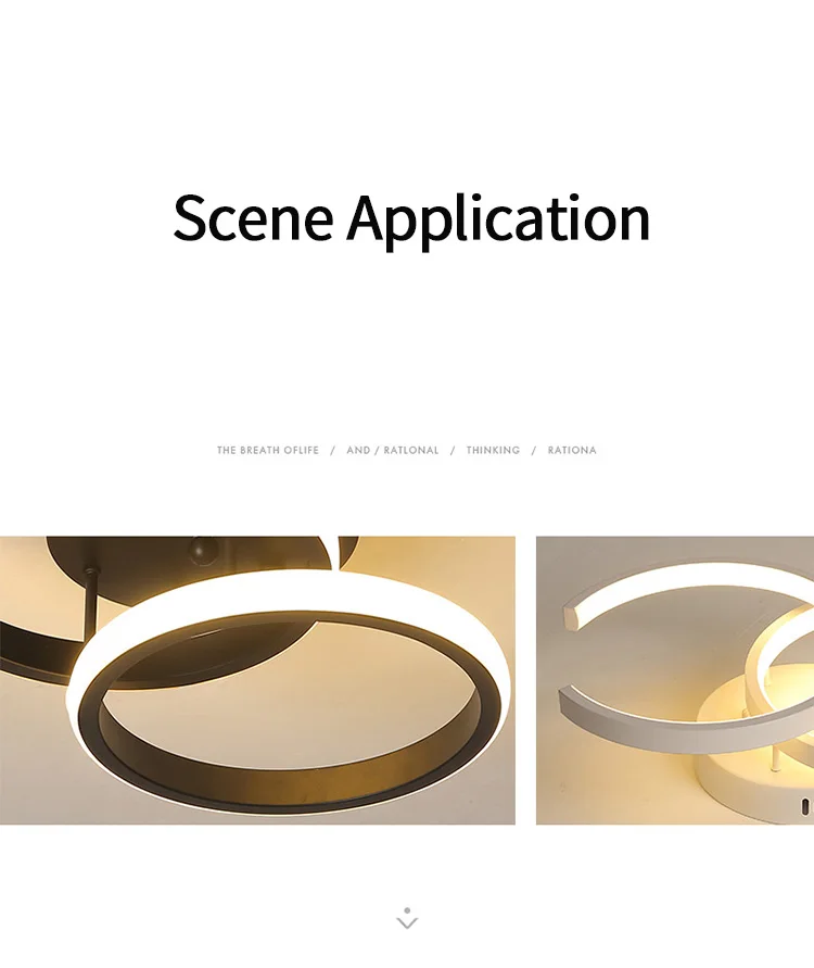 Indoor Decorative Round Nordic Hallway Light Fixtures Ceiling Lamps ...