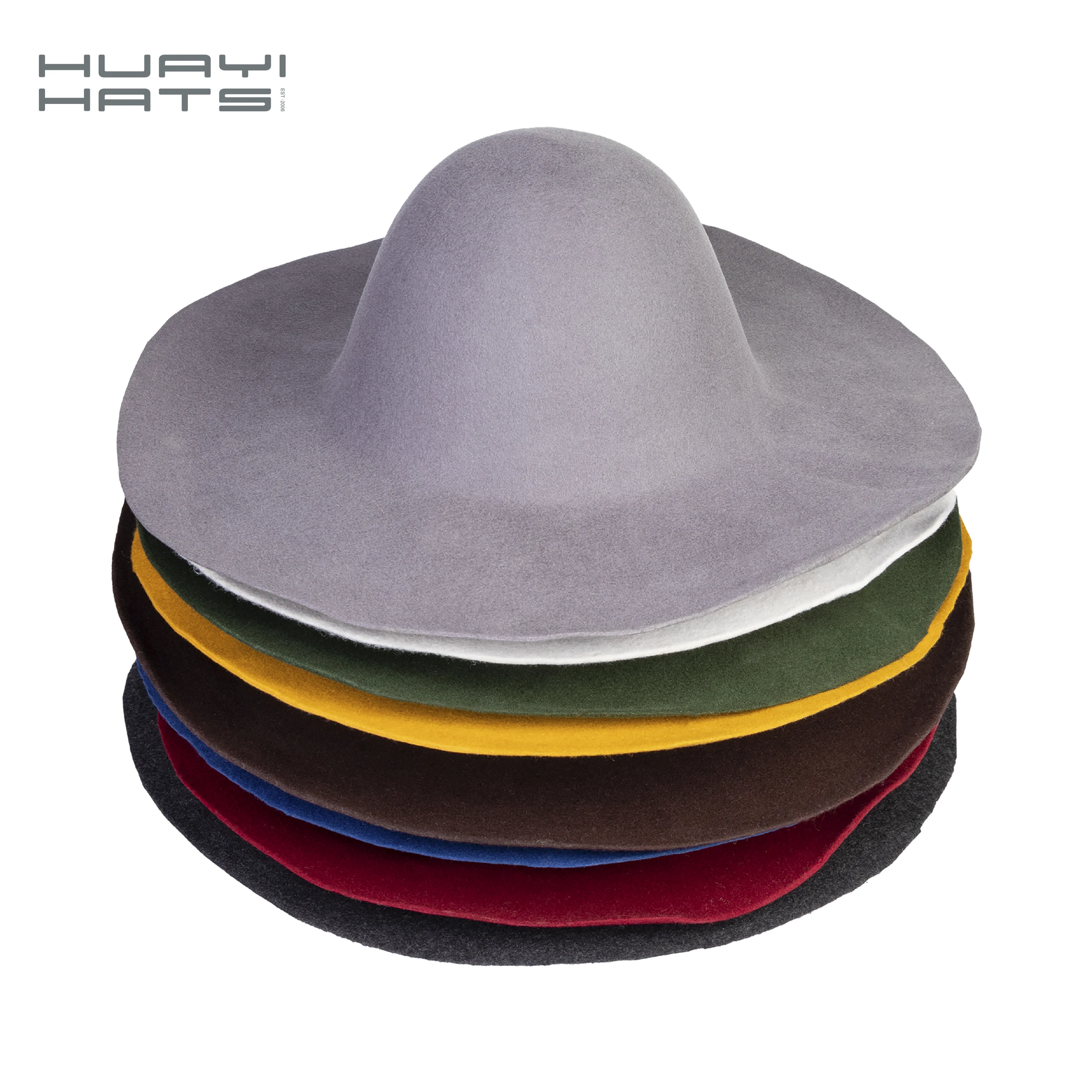 Huayi Hats 100% Australia Wool Felt Hat Bodies Cowboy Hat Body - Buy ...