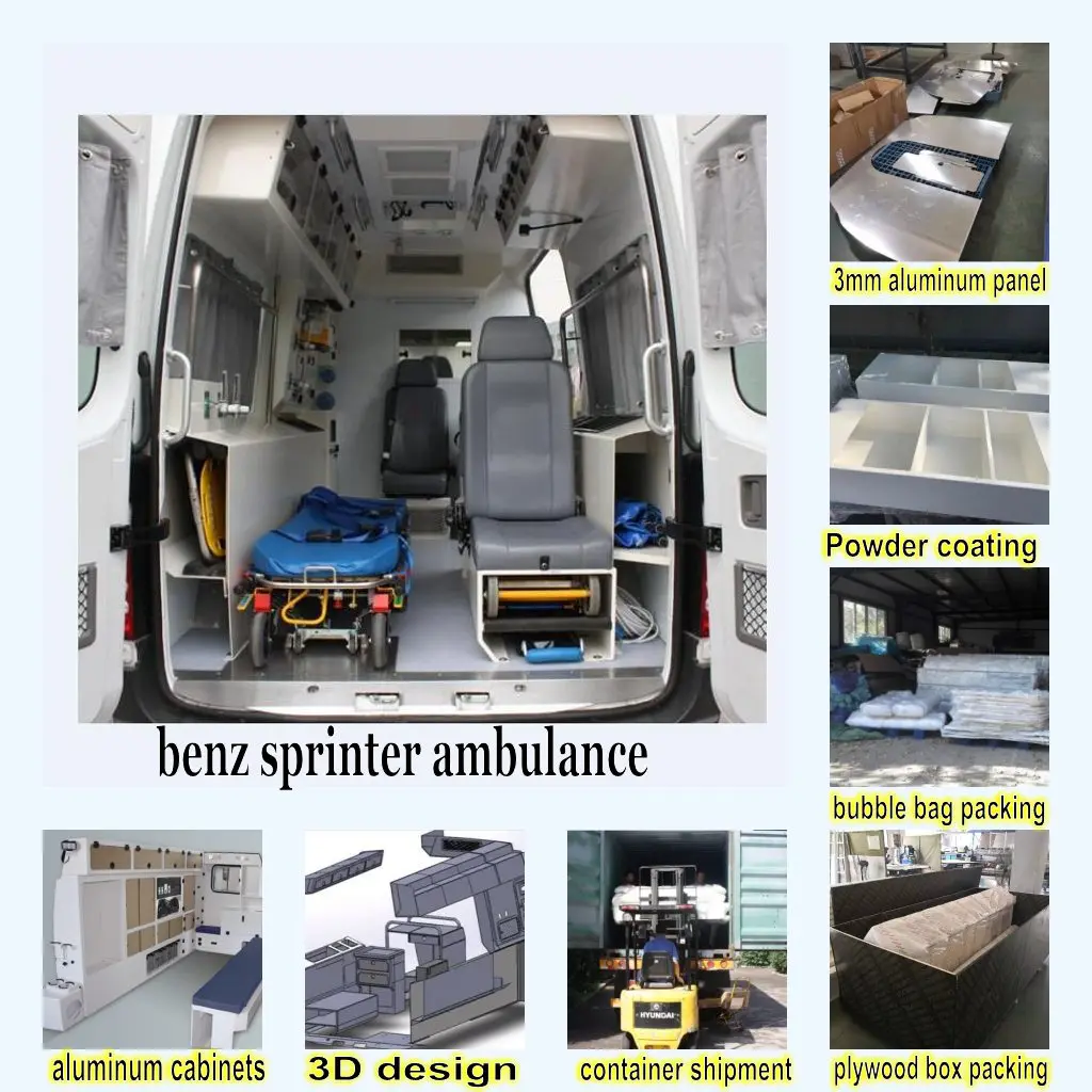 OEM Mercedes Bens Sprinter Van Ambulance Interior Kits