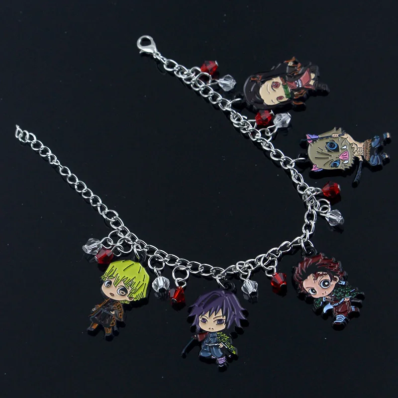 Anime Demon Slayer: Kimetsu No Yaiba Alloy Cosplay Bracelet