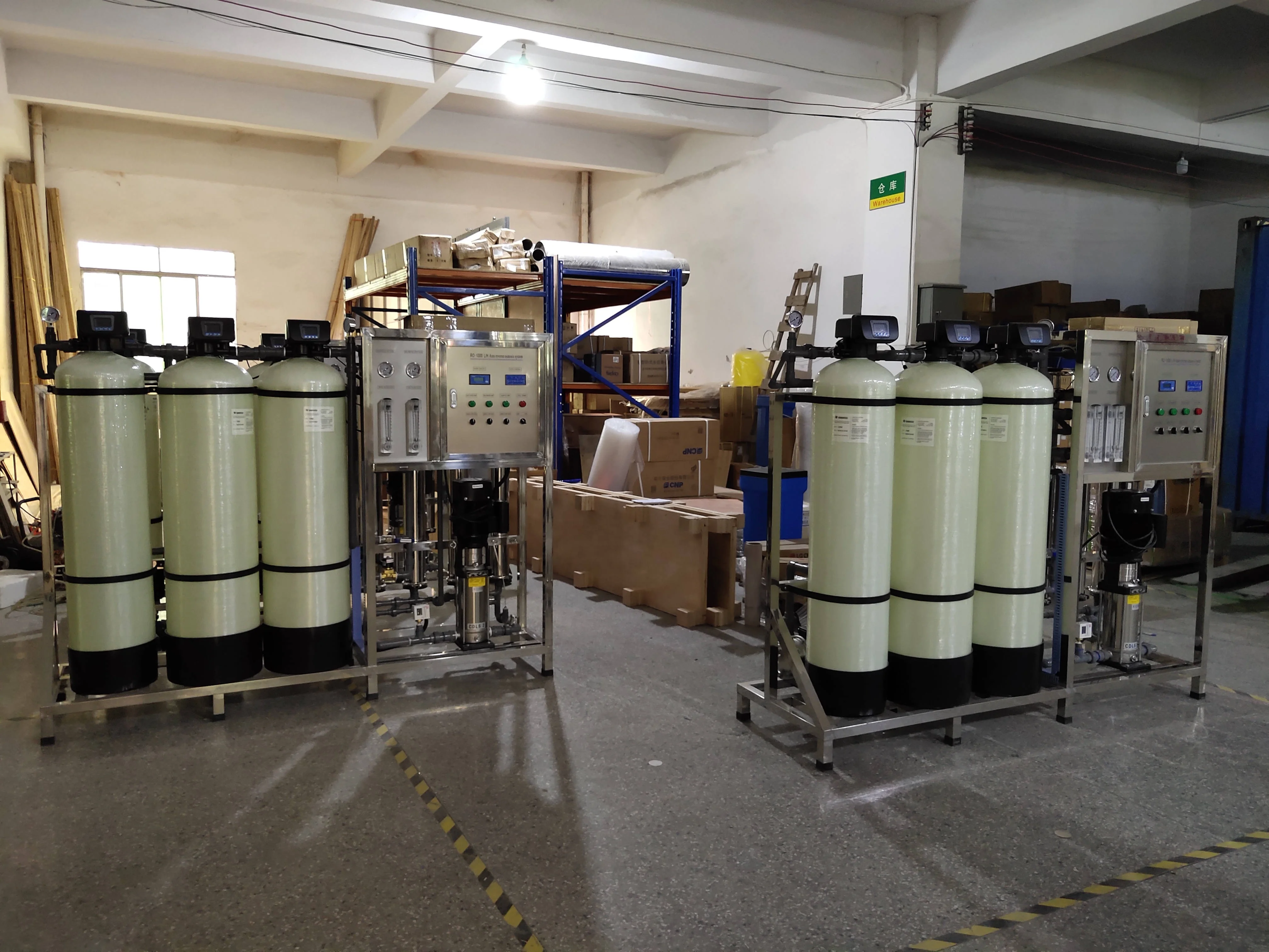 1000L/H Reverse Osmosis Water Desalination Plant by Kaiyuan