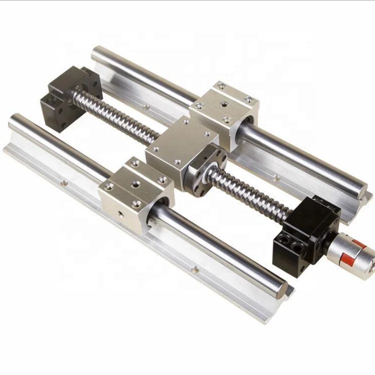 20mm Ball Screw Linear Guide Rail Set For Diy Cnc Router Kits - Buy ...