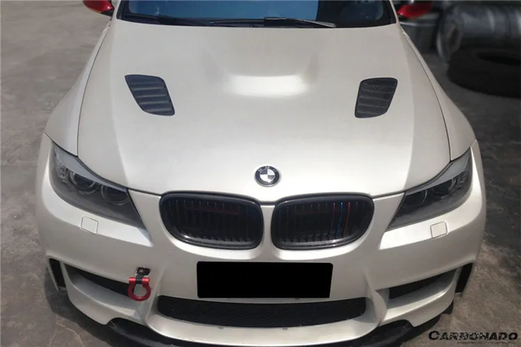 Carbonado Partial Carbon Fiber Vs Style Hood Bonnet Forbmw 09-12 E90 4 ...