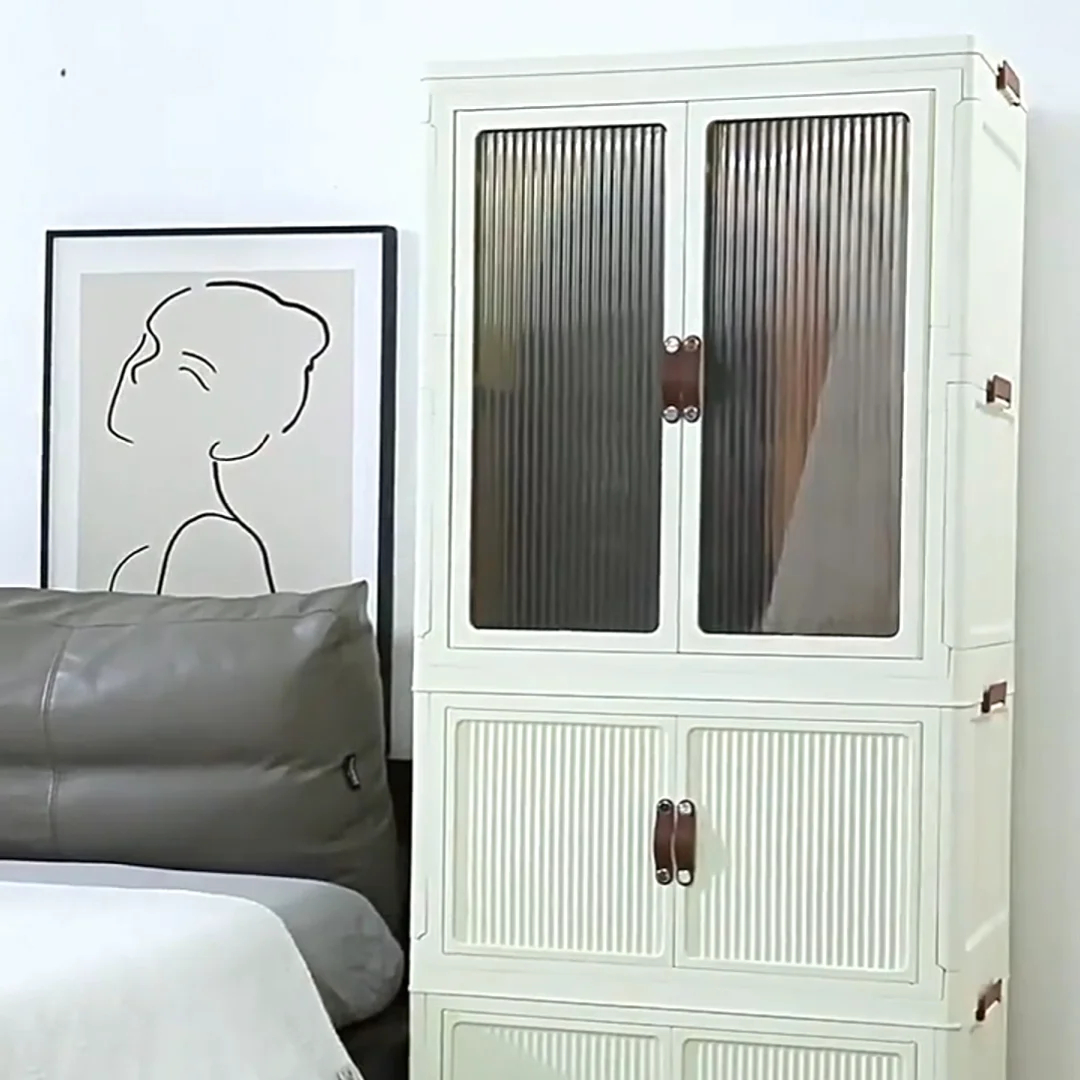 Modern Design Stackable Storage Box Front Open Children Wardrobes ...