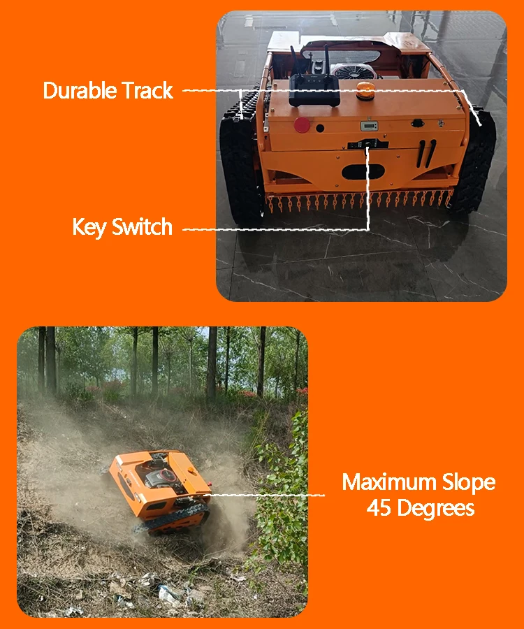 Remote Control Slope Mower