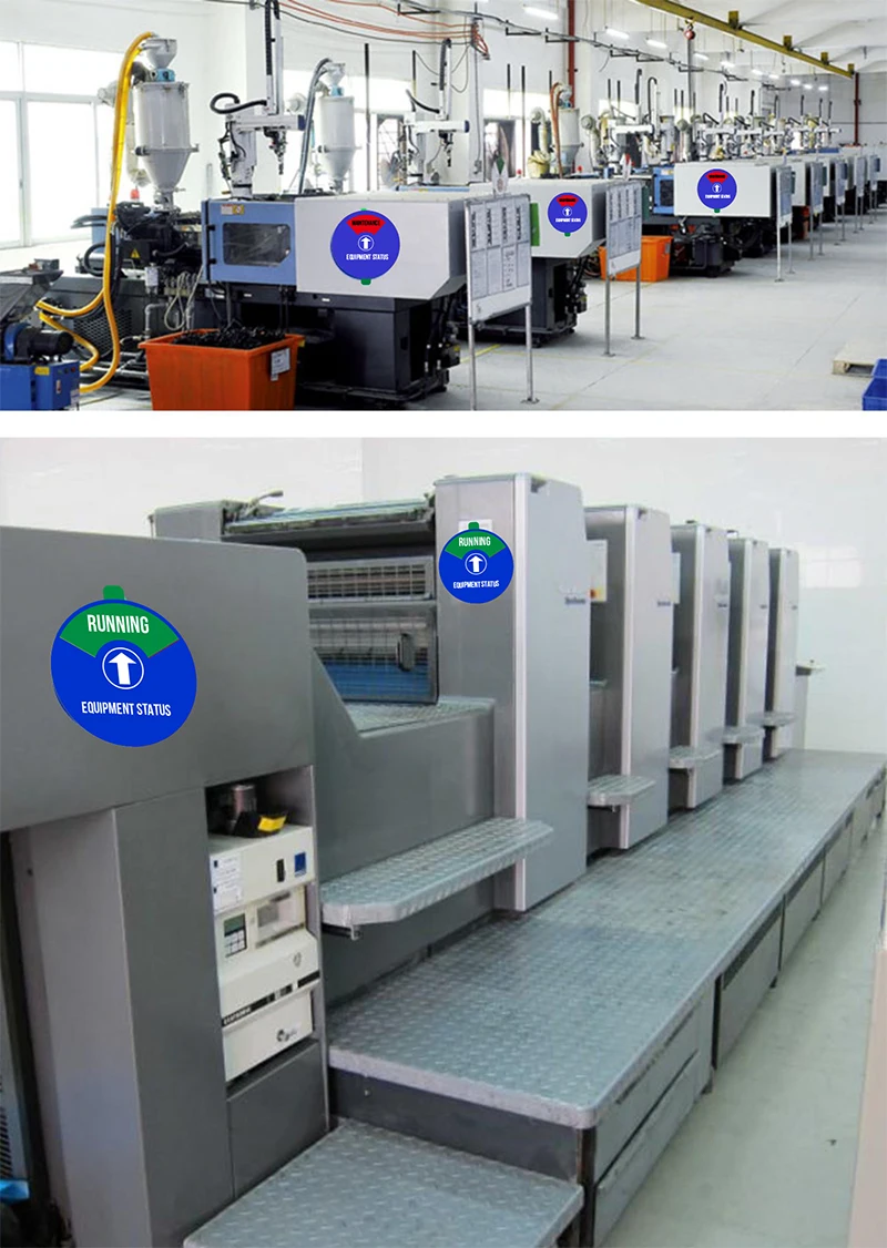 Machine Tag - Current Status Image for Equipment Management