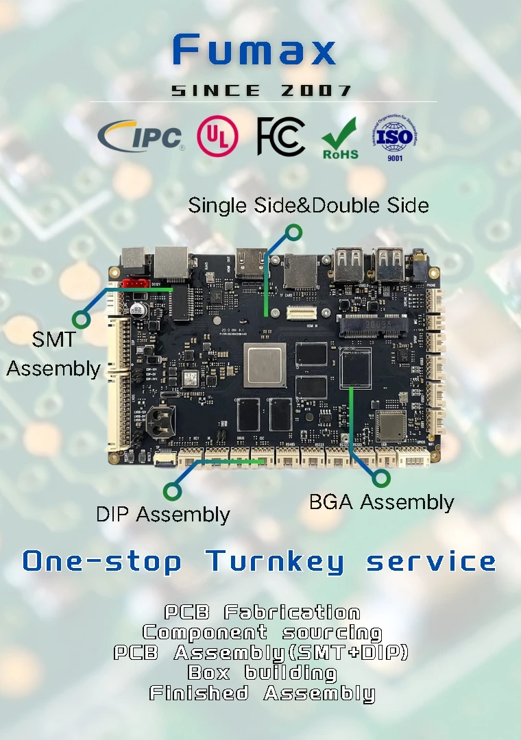 Ipc 610d Based Iso9001 Certified Pcba Board Pcb Assembly With Box Building - Buy Electronic ...