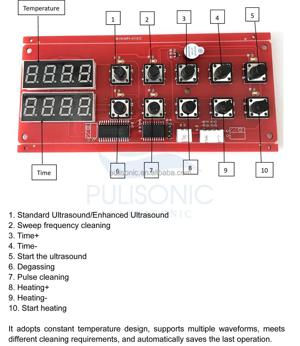 300W 28KHZ Digital OEM Ultrasonic Power Generator Circuit Board ...