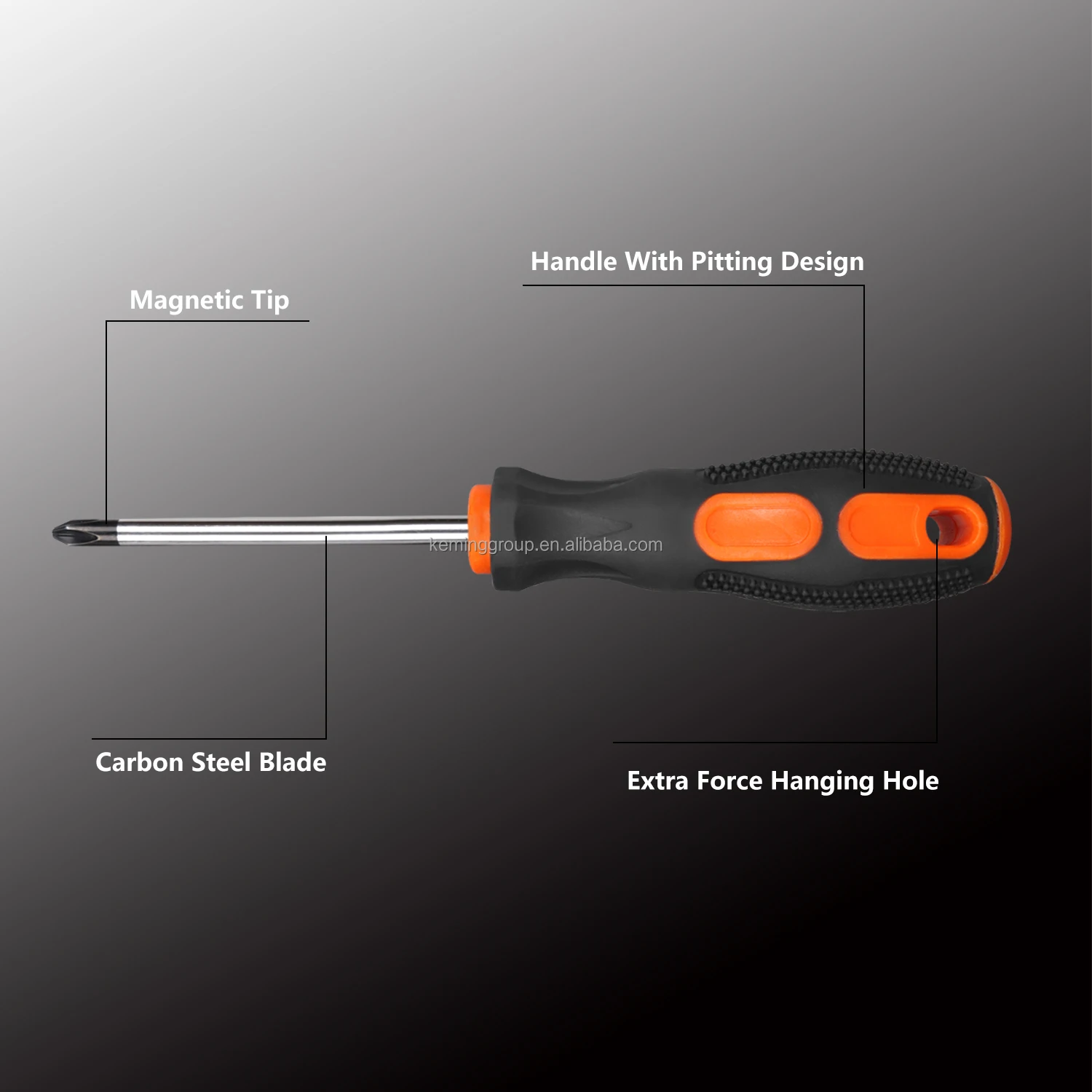 Hardware Tools Manual Screwdriver Handle Cross Recessed Screwdriver ...