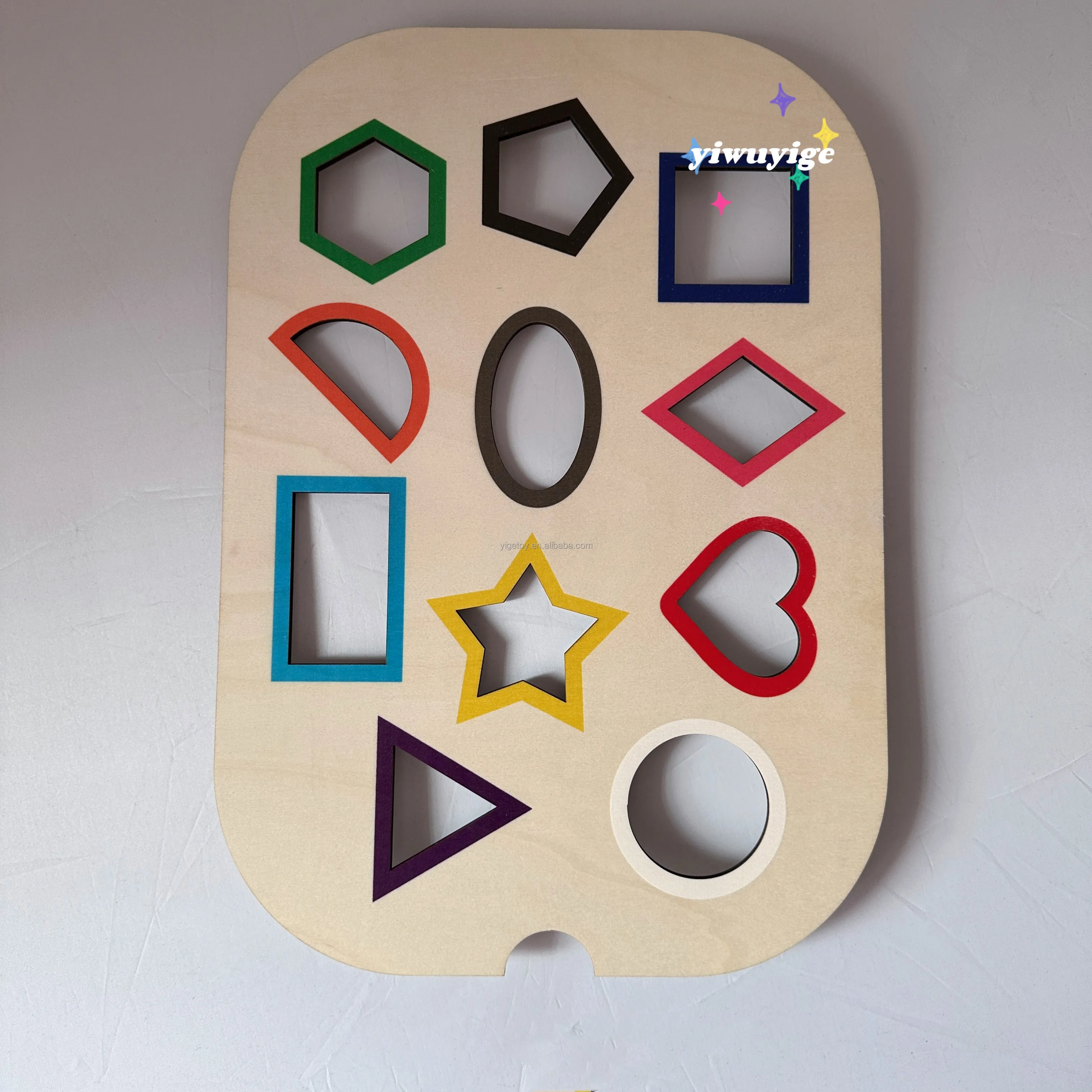 Flisat Wooden Insert - Educational Sensory Table Activity