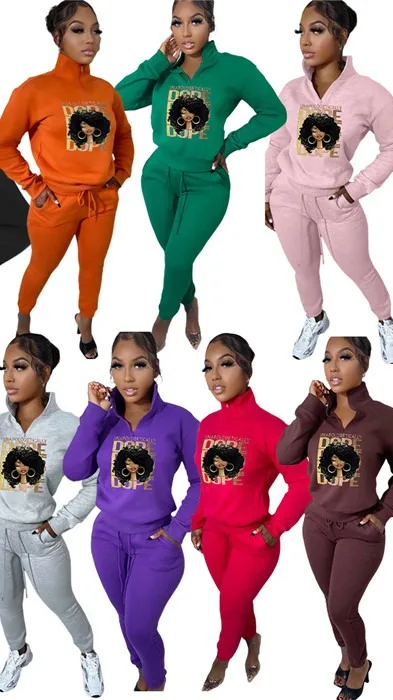 N7218-winter Tech Fleece Tracksuit Character Print Pullover Sweatshirt And Sweatpants Set - Buy ...