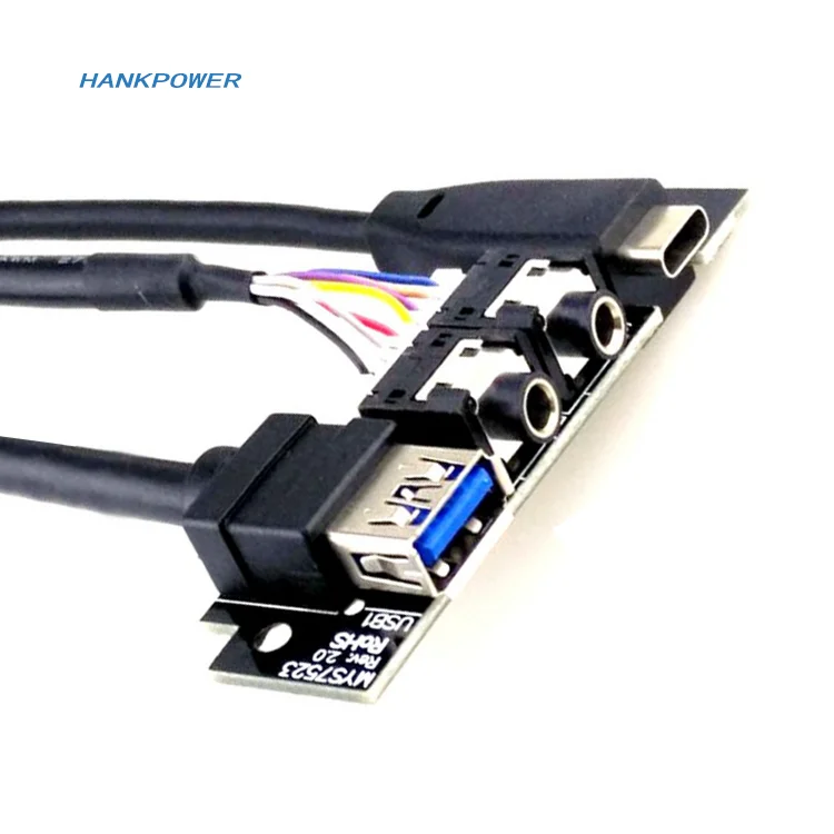 High Quality Mini Pc Case Pcb Usb3.0/hd Audio/type C 3.0 Computer Front ...