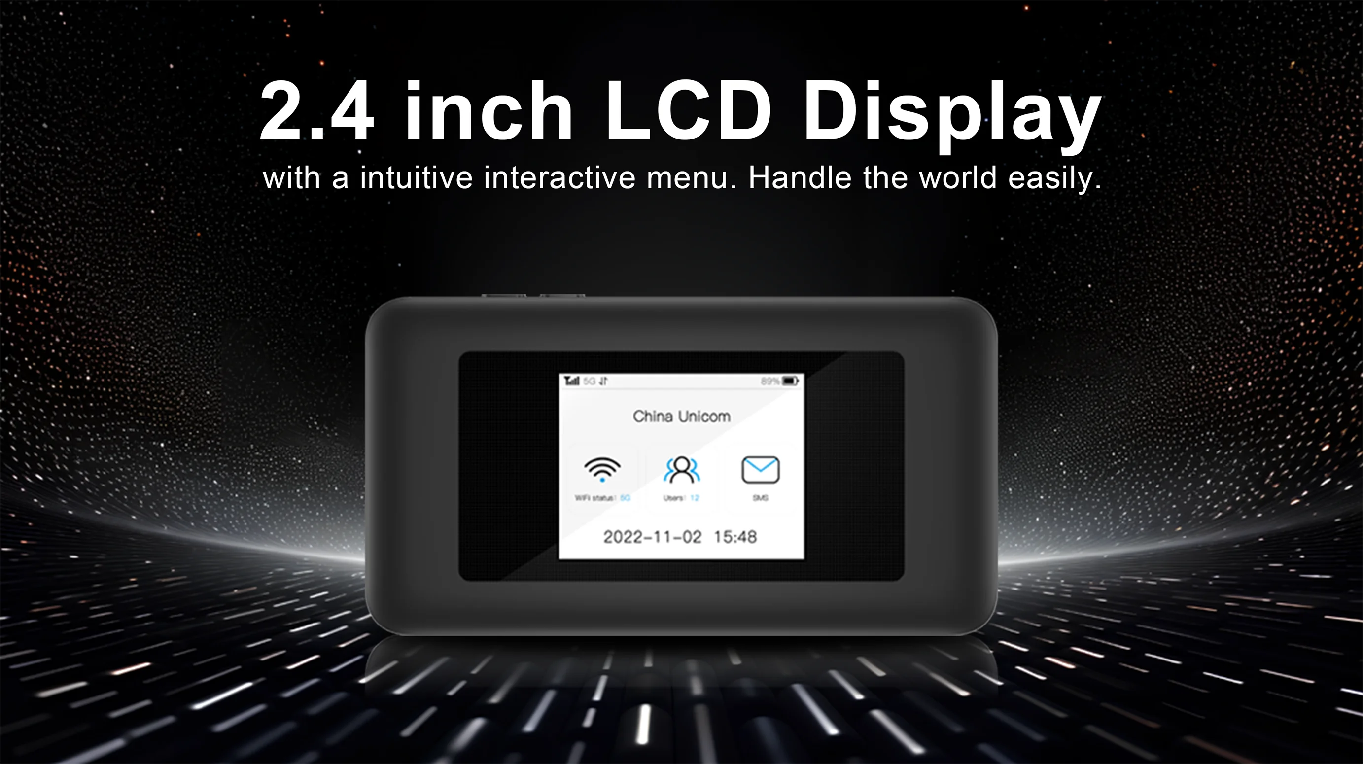 5g Lte Pocket Wifi Router With Sim Card Slot For 10 Users