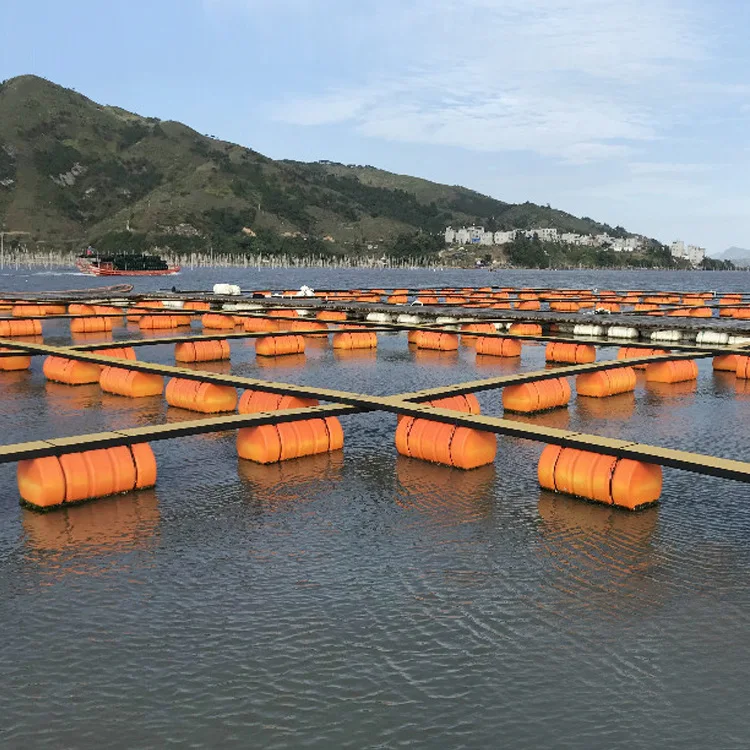 Plastic Cylinder Floating Pontoon Rope Float Sea Barrier Part Hose ...