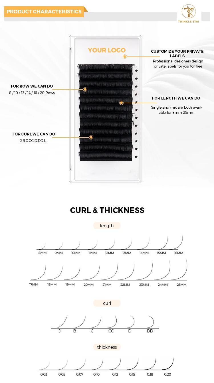 Wholesale Volume Eyelash Extensions High Quality Eyelash Extens Mink ...