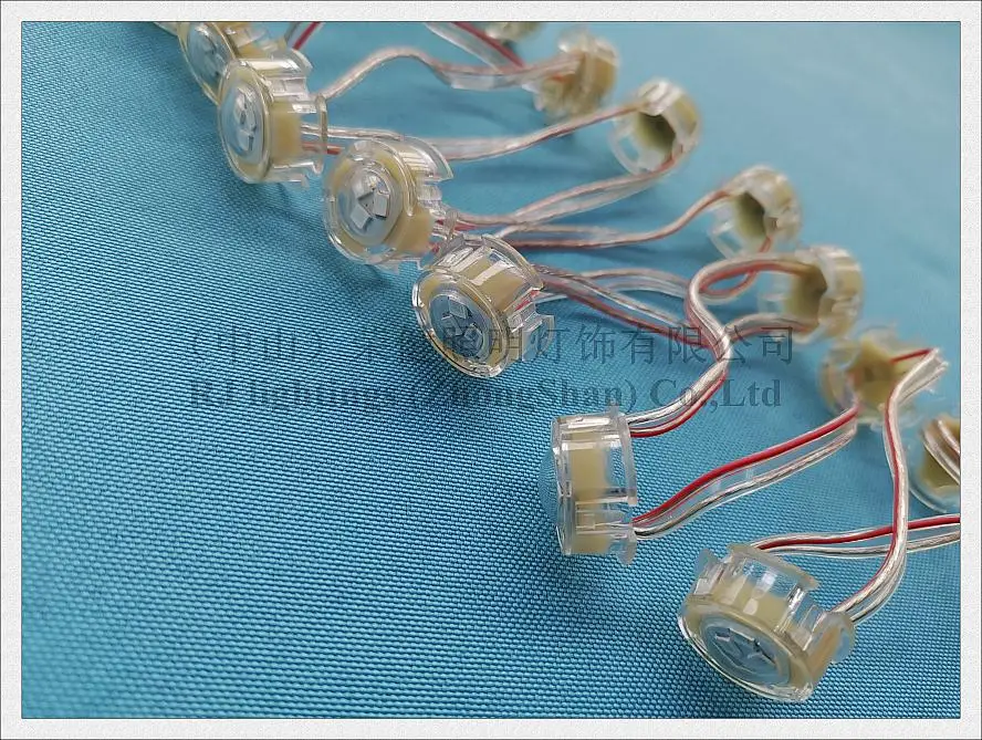 Pixel Module LED Point Light Source SMD2835 3 LED 0.4W 40lm DC12V 20mm ...