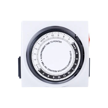 24-hours Daily Mechanical Countdown Timer Switch Electric Outlet Timer Socket - Buy Outlet Timer ...