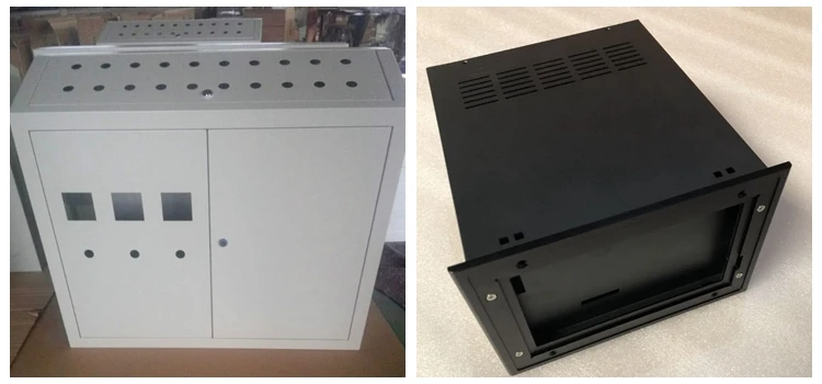 Custom Cutouts Drilled Cnc Milling Extruded Aluminum Electronic Box Pcb ...