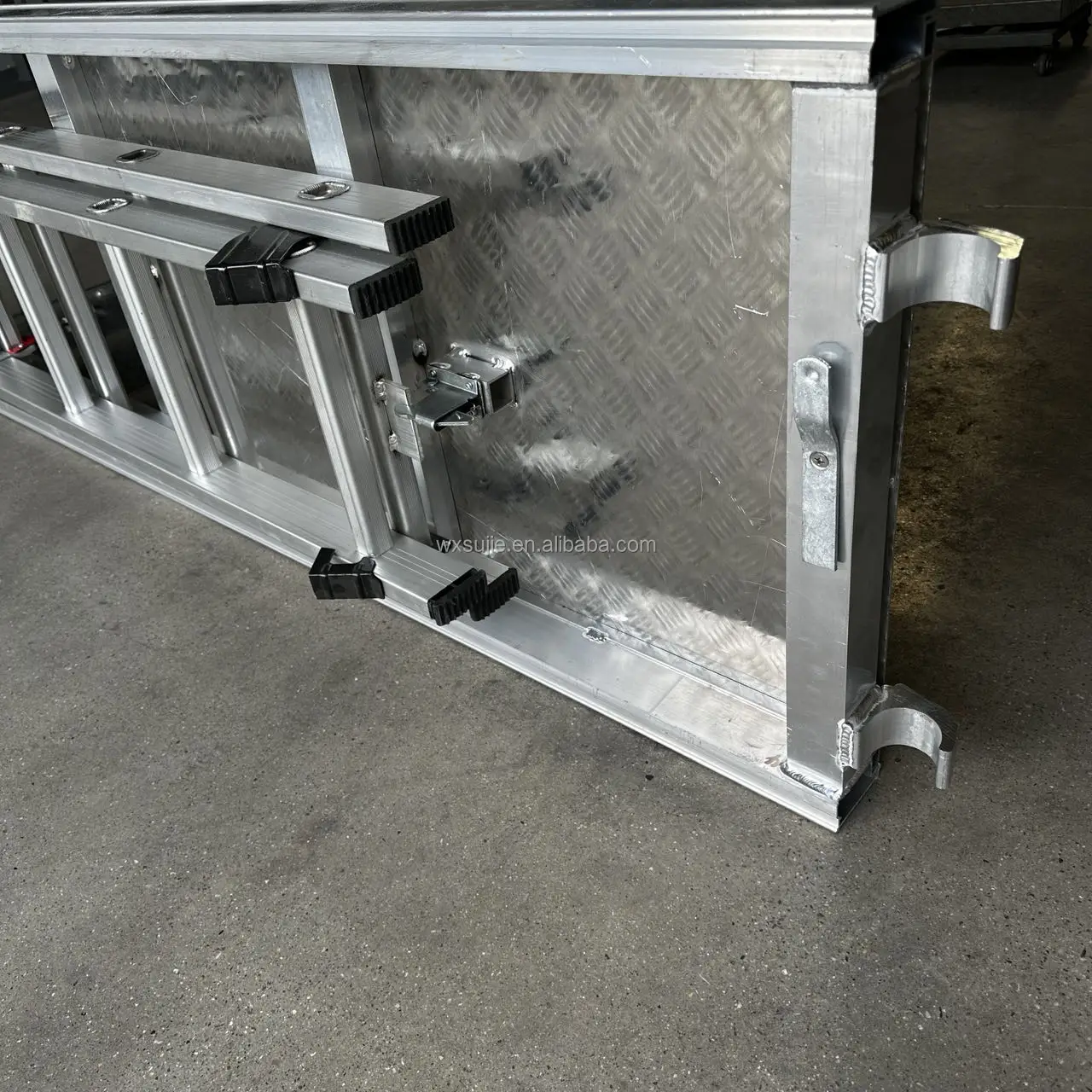 All Aluminum Access Plank Platform Deck With Aluminum Ladder for ...