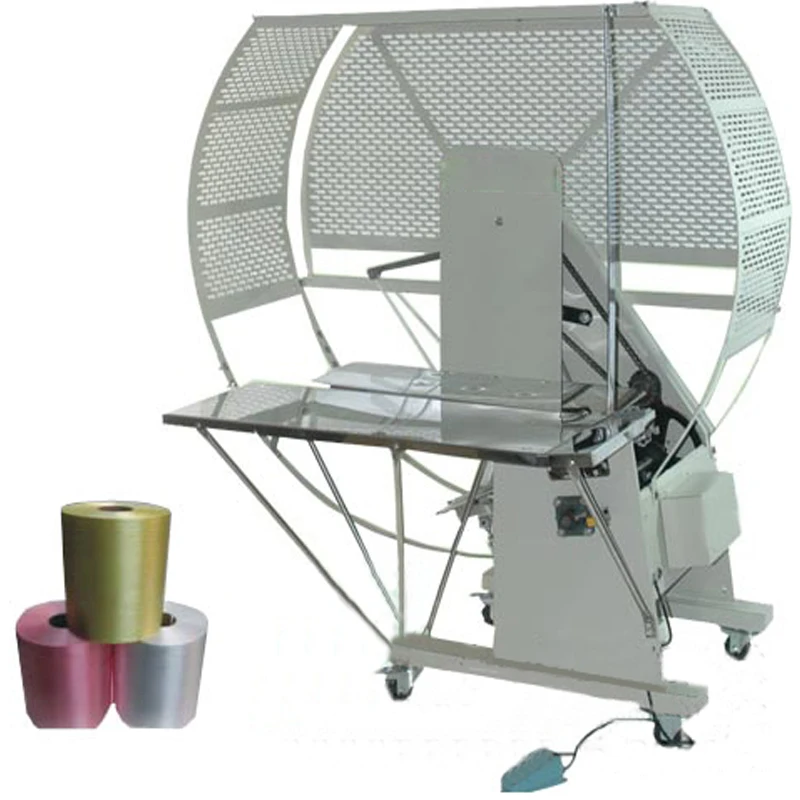 Carton Pe Rope Binding Corrugated Cardboard Strapping Tying Machine ...