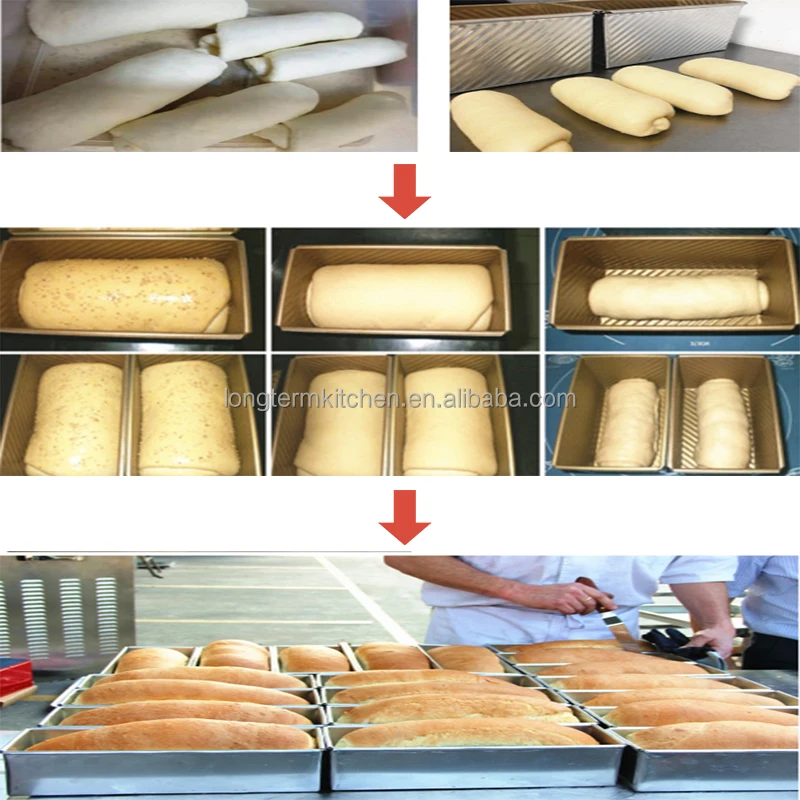 Efficient Dough Moulding with Auto Bakerysandwich Loaf Toast Shaping ...
