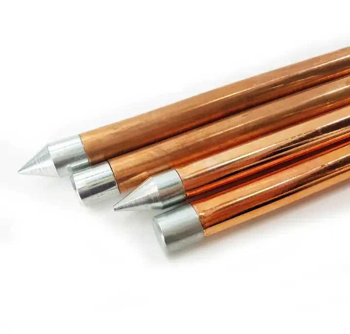 Copper Internal Threaded Grounding Rods Earthing Rod - Buy Grounding ...