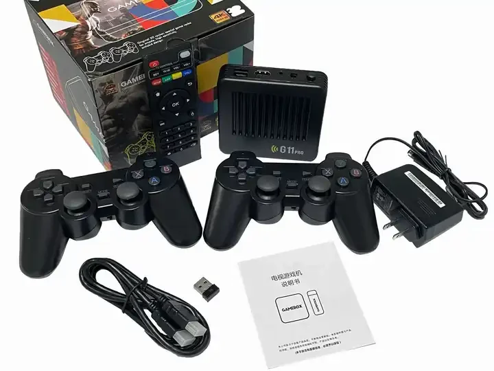 G11 Pro Game Box: Dual System TV Console with 64GB & 1000+ Classic ...