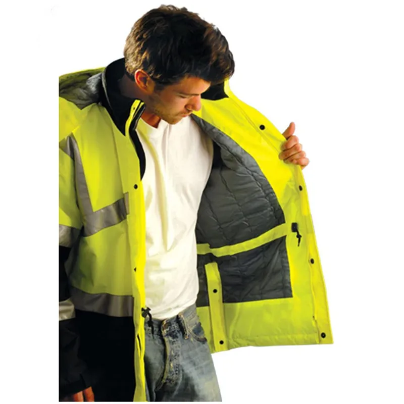 Custom Safety Uniform Reflective Jackets Outdoor High Visibility ...