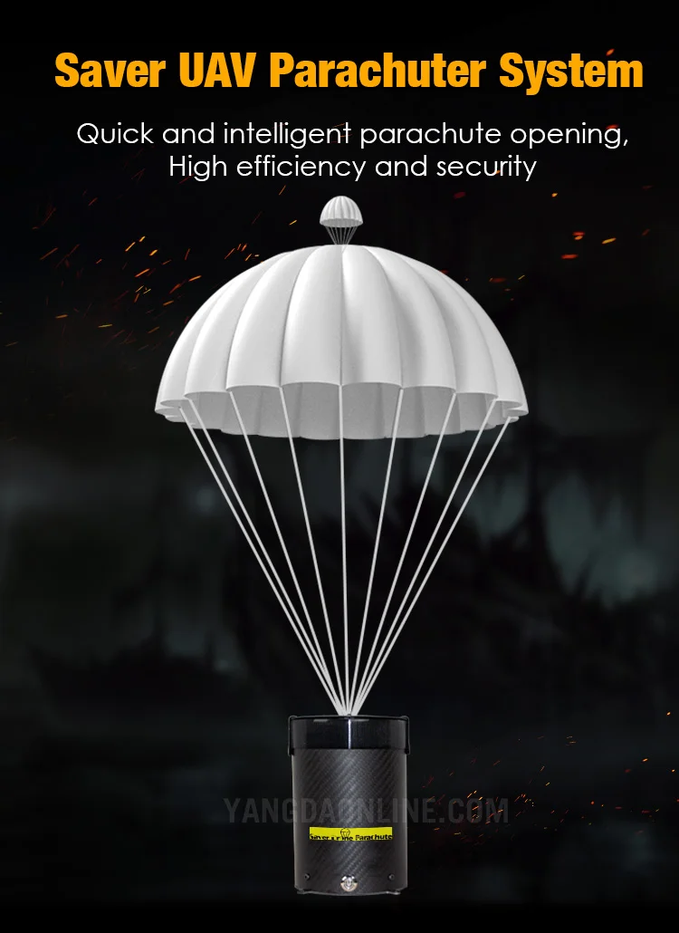 VTOL UAV Drone Parachute for 10-60KG Payloads - Reliable Heavy Lift ...