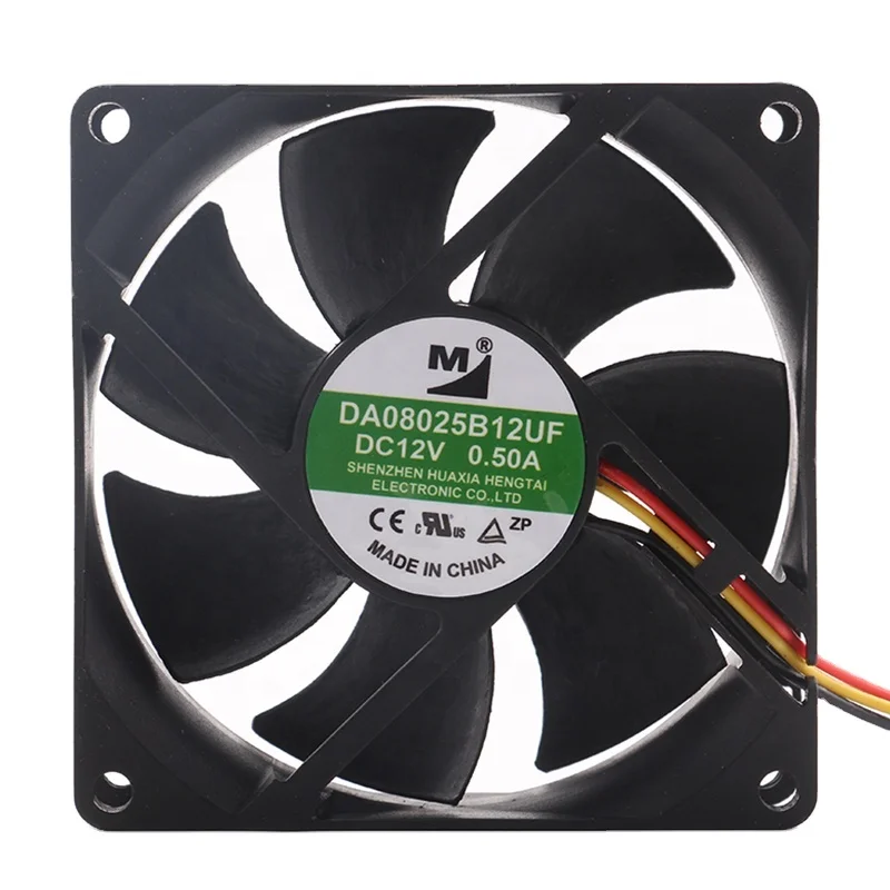 Original Emu 24v 48v Dc12v 0.50a Ec Ac 8025 8cm 80x80x25mm Large Air Volume Chassis Power Supply ...