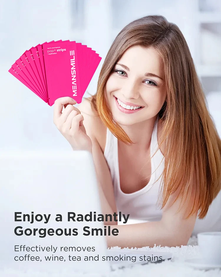 Fast Whitening Result PAP Painless Teeth Whitening 28 Strips With ...