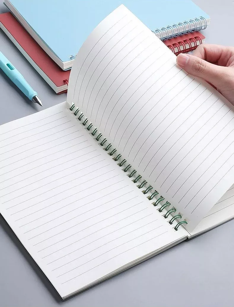 Waterproof Custom Print Art Paper Hard Cover Dairy Exercise Book