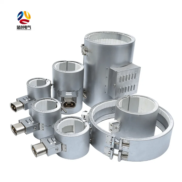 220v 1000w Electric Industrial Screw Barrel Plastic Extruder Ceramic ...