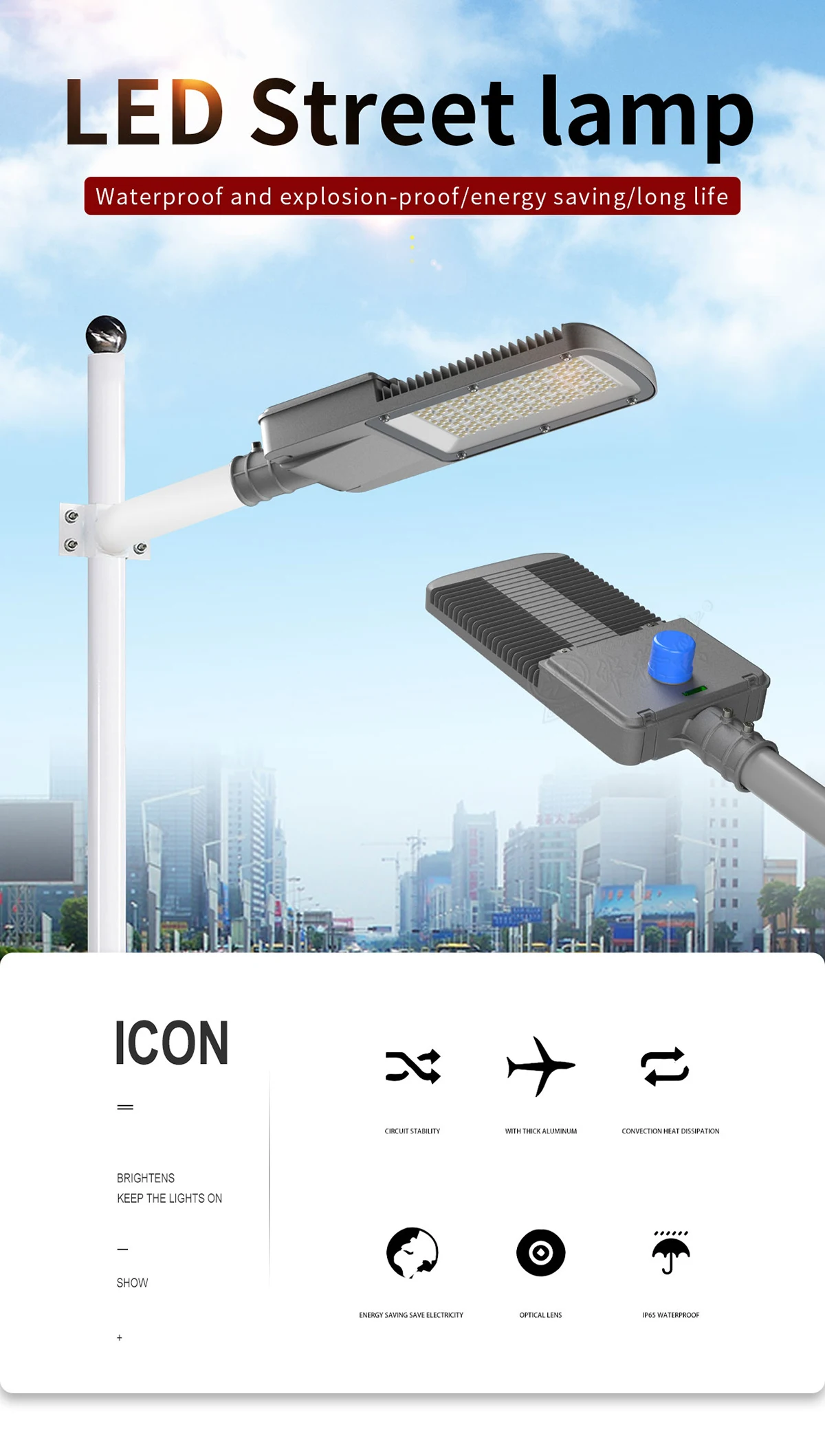 High Quality High Brightness 100w 150w 200w 250w Factory Price Aluminum ...