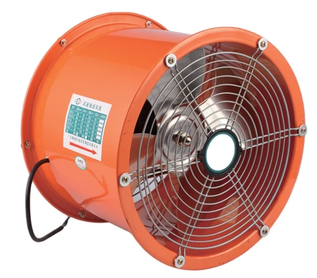 Hvac Industrial Axial Flow Ventilation Extractor Axial Fan Blower For ...