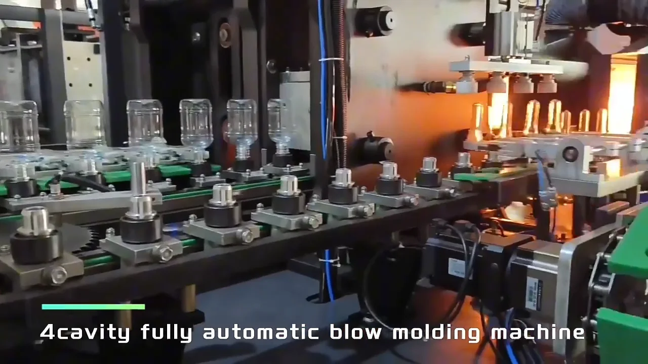 4000bph Full-auto Bottle Blow Molding Machine Auto Four Cavity Pet ...