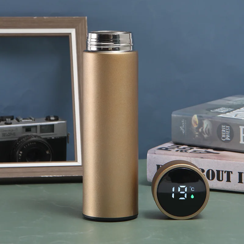500ml Colour Stainless Steel Bottles Insulated Thermos Led Digital ...