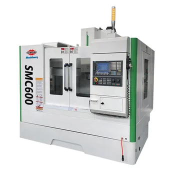 Smc600 New Cnc Metal Milling Machine 3 Aixs 4 Axis 5 Axis Vmc 600 650 850 1160 1270 Cnc Vertical ...