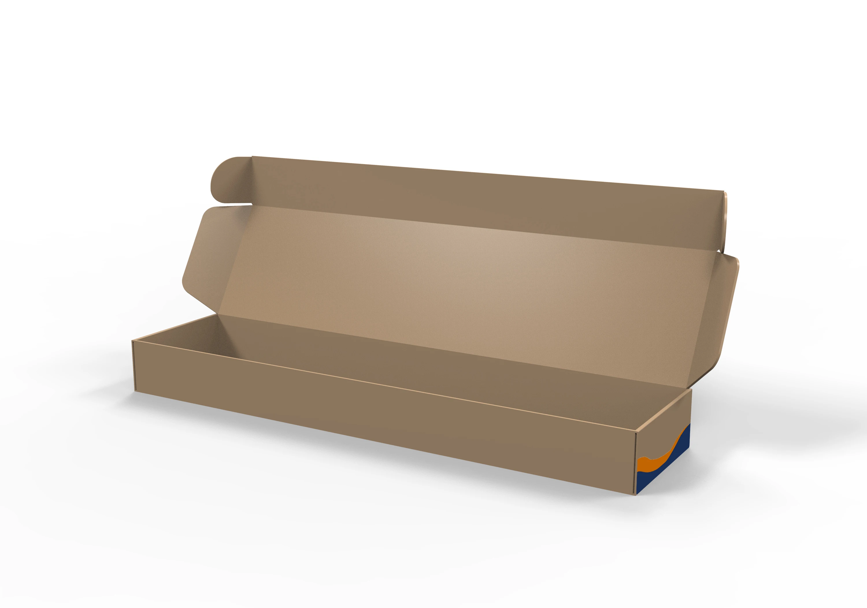 Long Size Corrugated Tuck Top Paper Packing Box For Furniture Packing ...