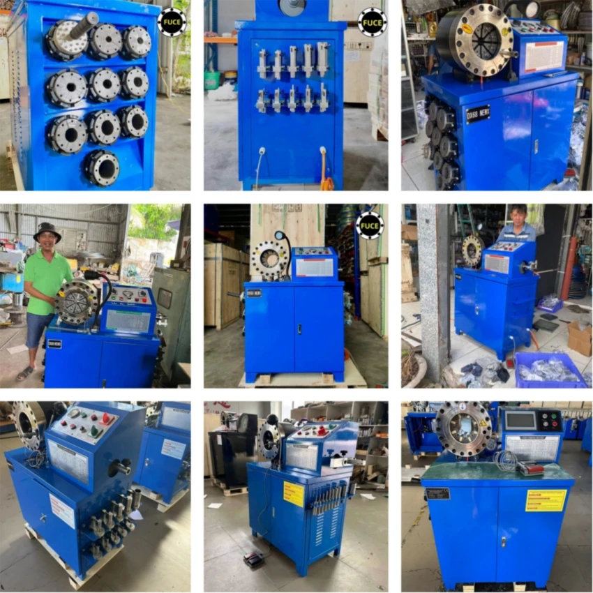 Multifunctional 3'' Hydraulic Hose Crimper Peeler 2inch Ac Air Hose ...