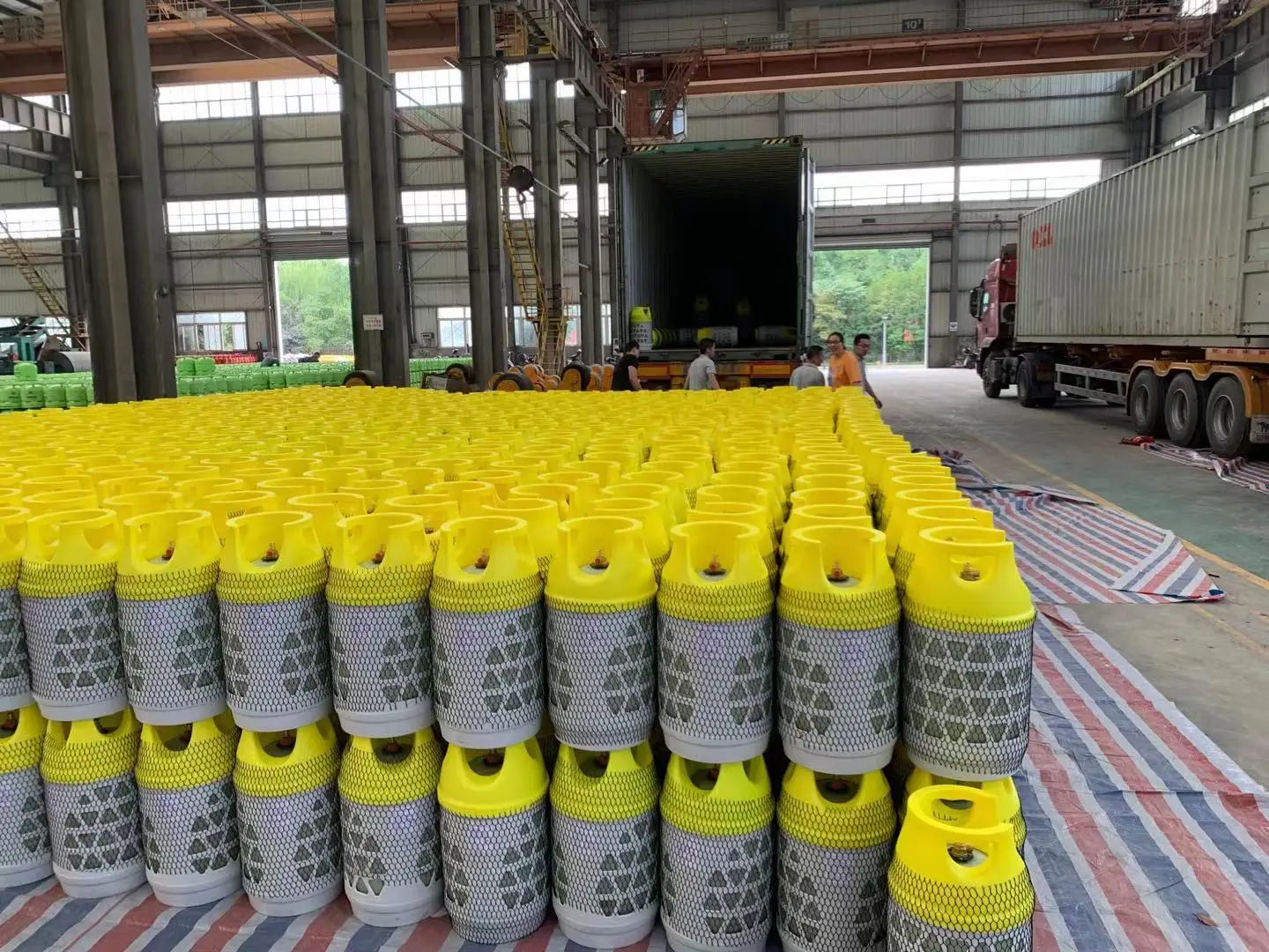 Zhangshan Recyclable Glass Fiber Plastic Lpg Gas Cylinders Propane Gas ...