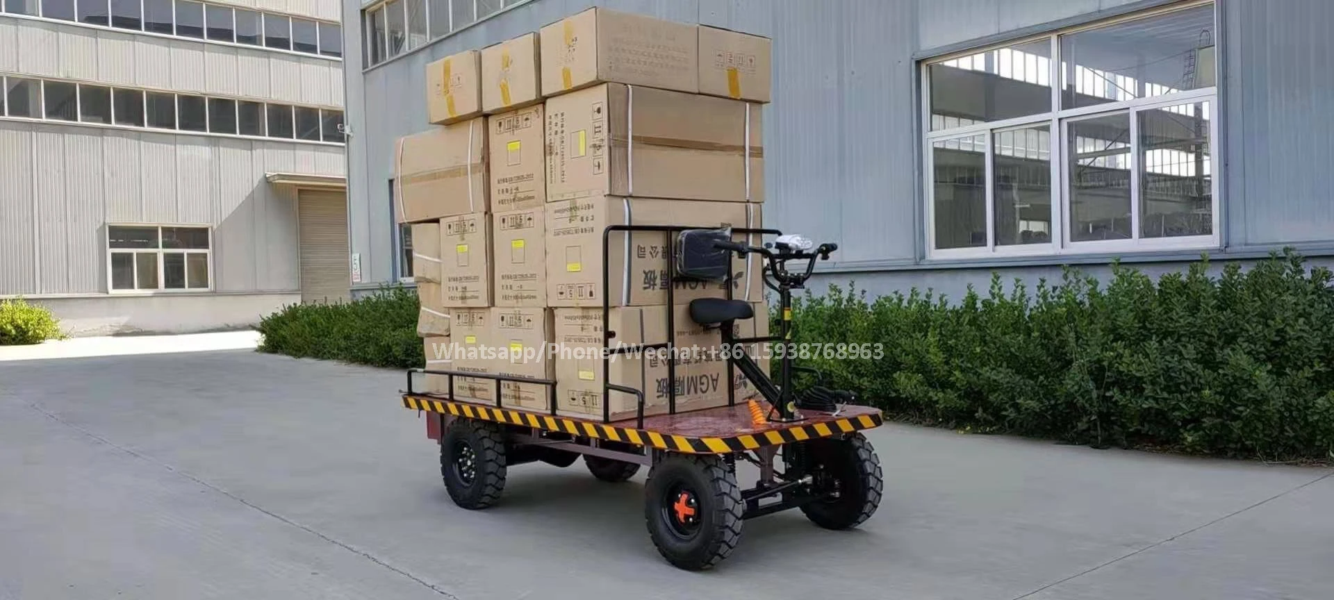 Heavy Duty Electric Trolley - 1000kg Capacity & Mobility