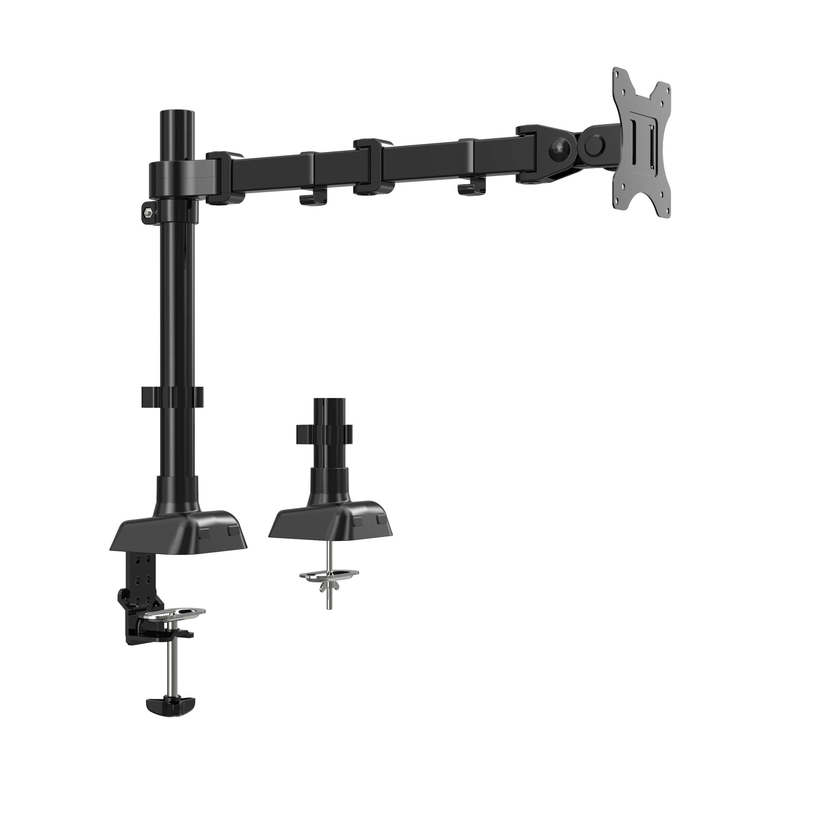 Adjustable Desk Monitor Stand With Fit 13"-27" Screen Computer And Vesa ...