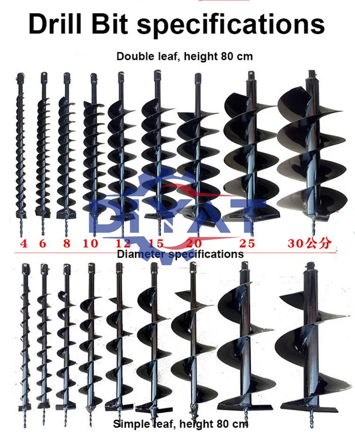 High Quality Farm Tractor Mounted Tree Planting Drilling Machine ...