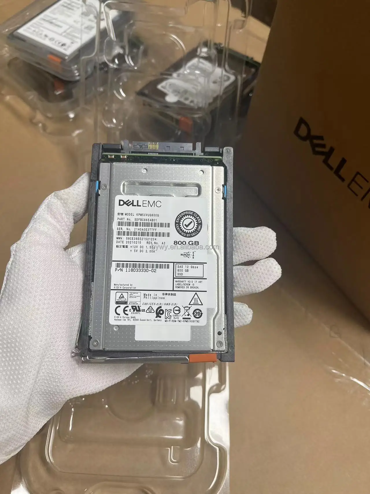 Dell EMC Unity SSD Drives - High Performance Data Storage