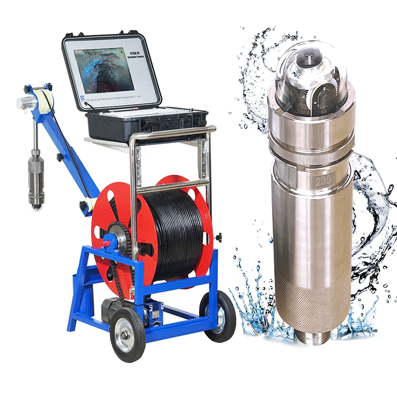 1000M Underwater Borehole Inspection Camera - 360 Degree Rotate