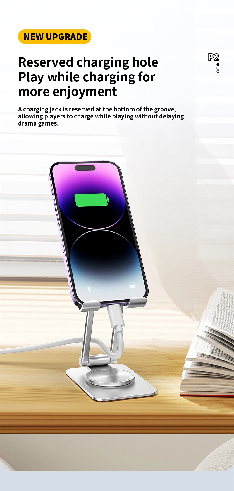 Support Para Tablet E Pc Telephone Mobile Holder Aluminum Alloy Mobile ...