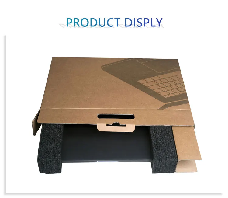 Custom Printed Cardboard Corrugated Luxury Laptop Shipping Packaging ...