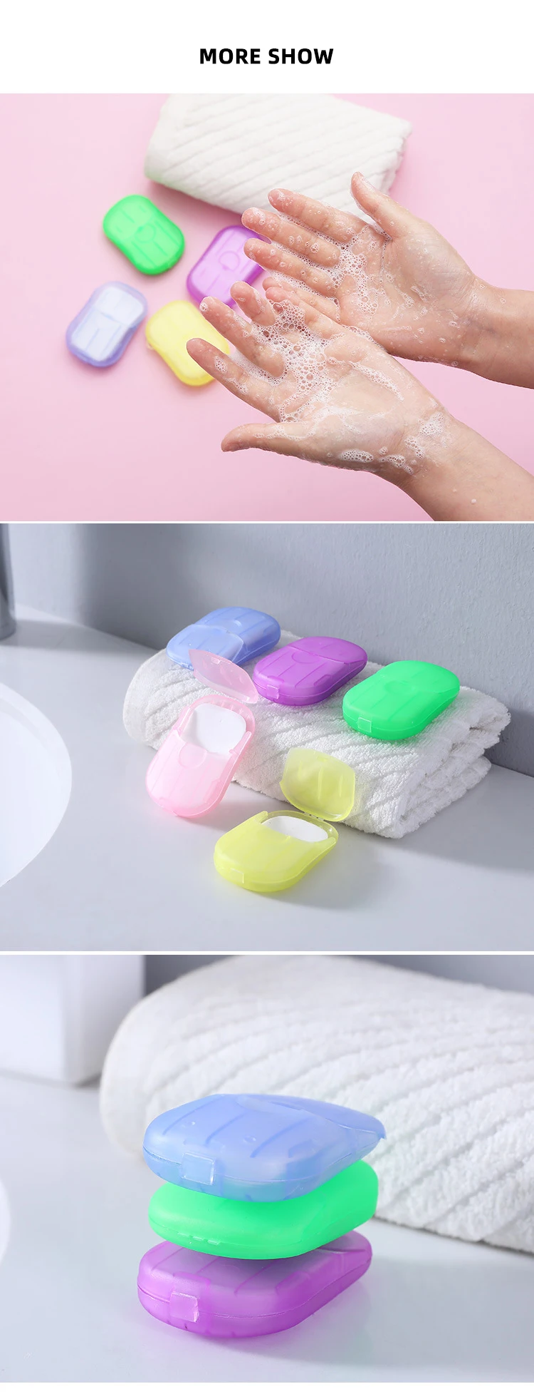 Wholesale OEM Hand Soap Sheet - Disposable Paper Soap